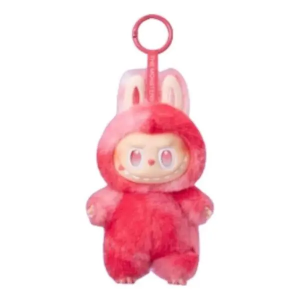 POP MART The Monsters Labubu 3.0 Big Into Energy Pendant 'love - Red