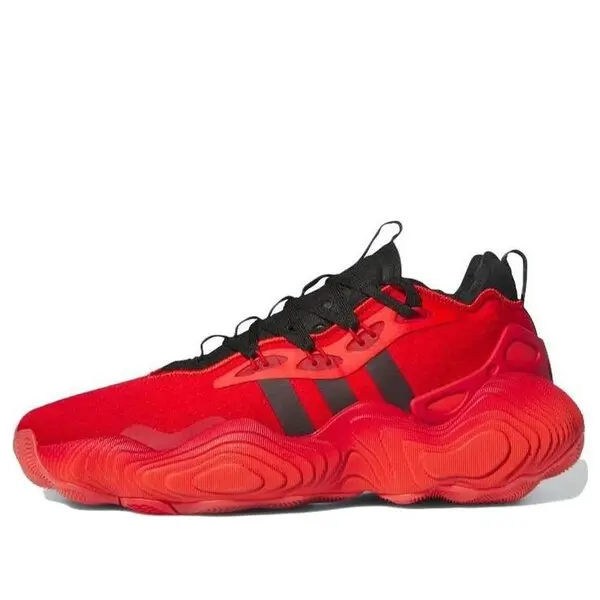Adidas Trae Young 3.0 Athletic Sneakers - Red/black