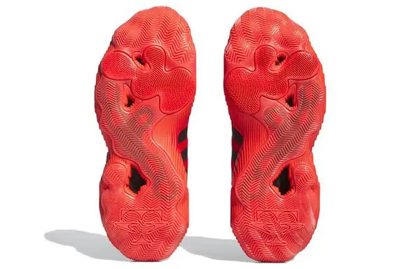 Adidas Trae Young 3.0 Athletic Sneakers - Red/black
