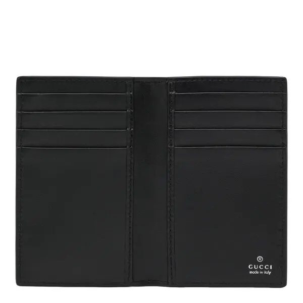Gucci 25 Horsebit Card Holder - Black