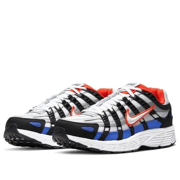 Nike P-6000 Athletic Sneakers - White/blue/red