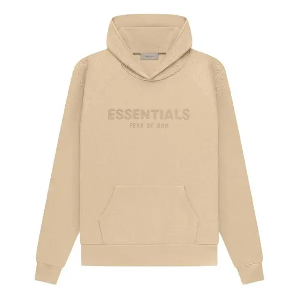 Fear Of God Waffle Raglan Hoodie - Sand