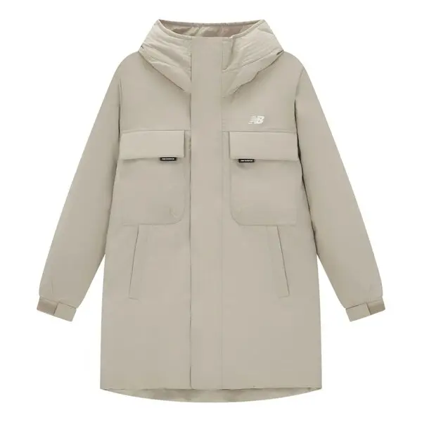 NEW BALANCE Down Cargo Jacket - Beige