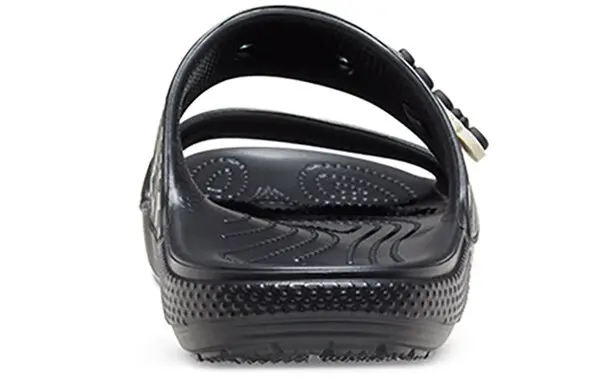 CROCS Classic Two-strap Slides With Animal Print Detailing