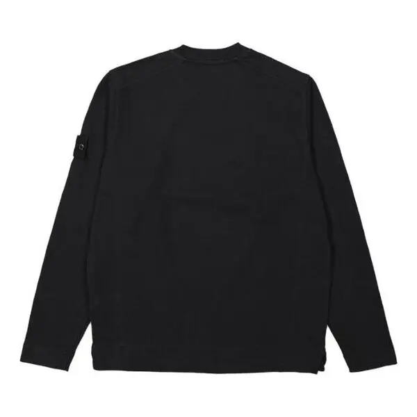 Stone Island Ghost Crewneck Sweatshirt - Black