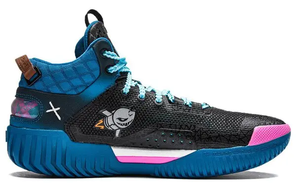 LI-NING X League Of Legends Badfive 3 Mid Jinx Sneakers