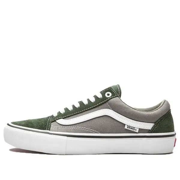 VANS Old Skool Low Top Sneakers - Grey/green