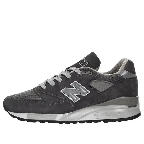 NEW BALANCE 998 Low Top Sneaker - Black/gray