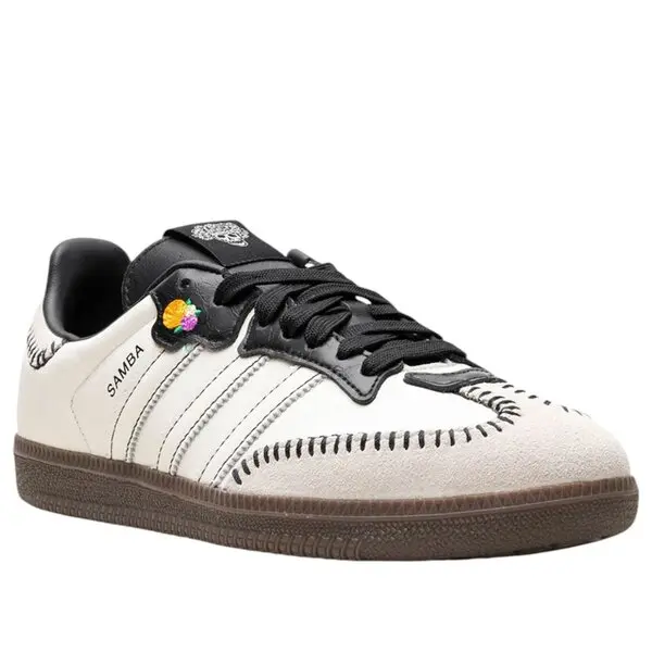Adidas Samba 'dia De Los Muertos' Sneakers - Off/white/black