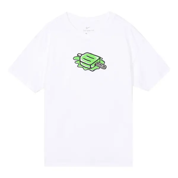 Nike Casual Sports Skateboard Tee - White