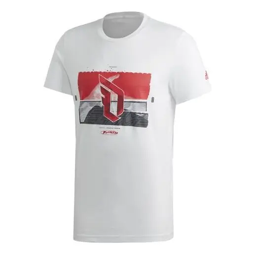 Adidas Pattern Printing Short Sleeve