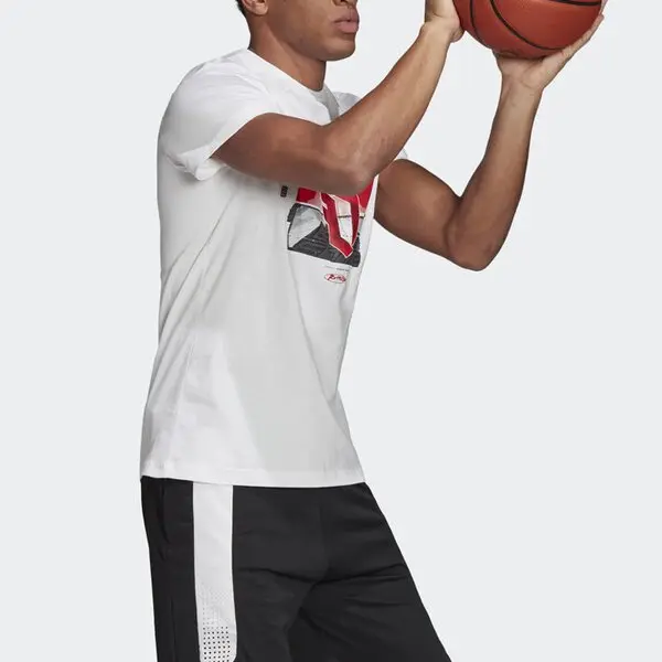 Adidas Pattern Printing Short Sleeve