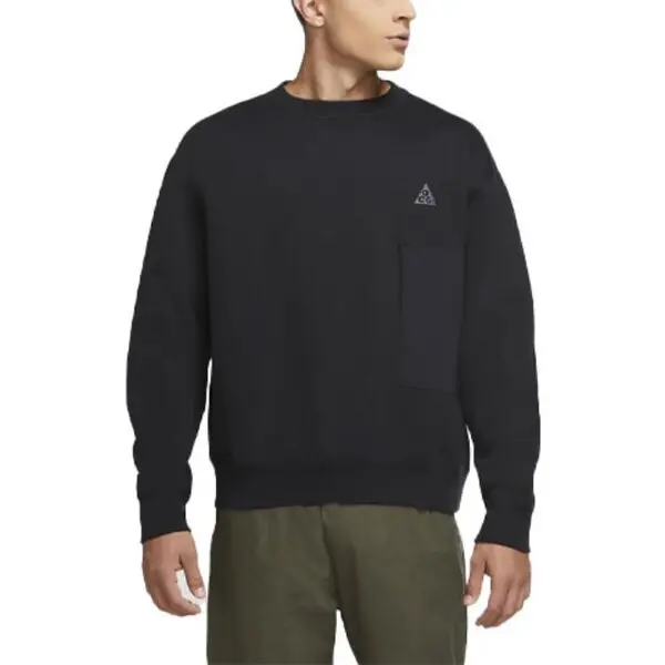 Nike Fleece Pullover - Black