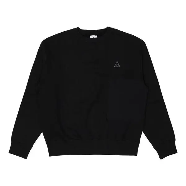 Nike Fleece Pullover - Black