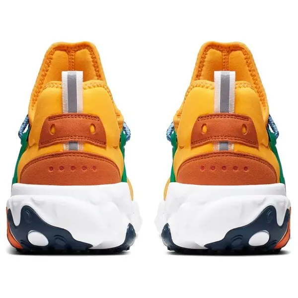 Nike React Presto 'university Gold' Athletic Sneakers - Orangegreen