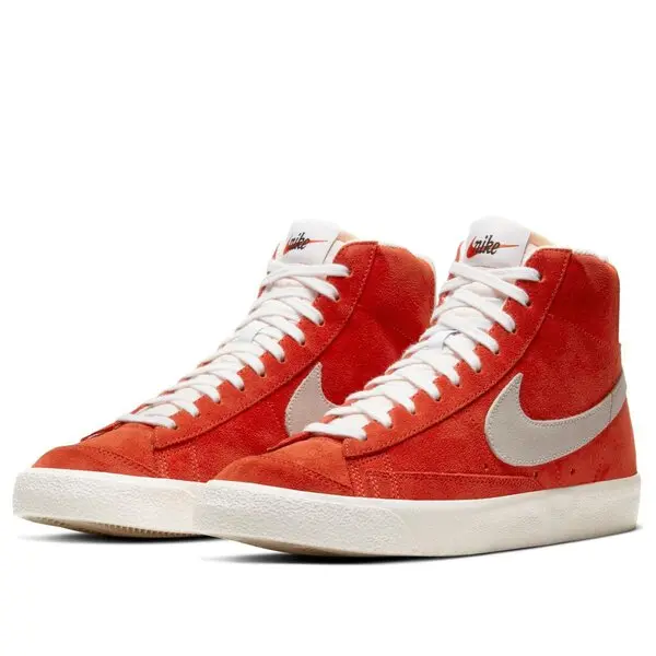 Nike Blazer Mid '77 Suede Sneakers - Red