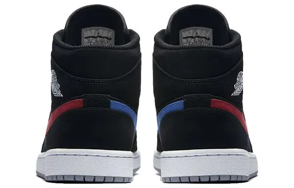 JORDAN 1 Mid Se - Black/red
