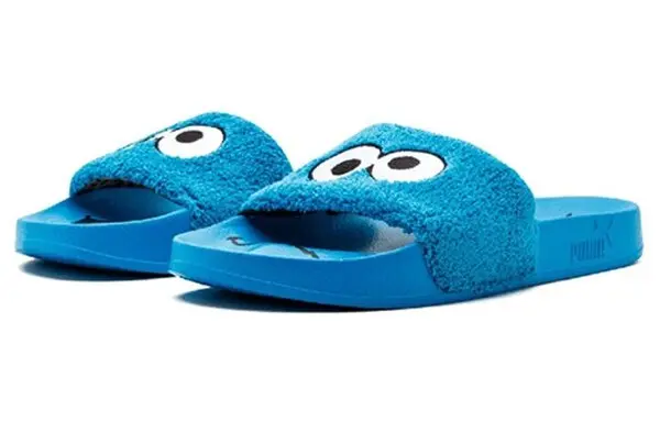 PUMA Sesame Street X Leadcat 'cookie Monster' Slides - Blue