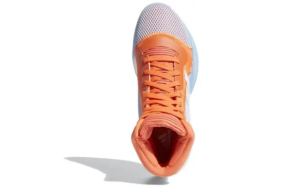 Adidas Marquee Boost High Top Sneakers - Orange/blue