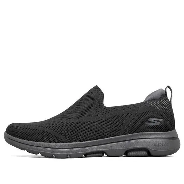 Sketchers Go Walk 5 Ritical Athletic Slip On Sneakers - Black/charcoal