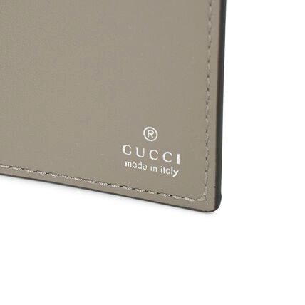 Gucci 25 Horsebit Card Holder 'grey Beige