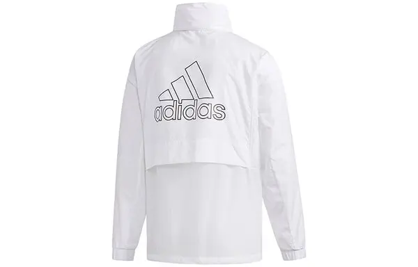 Adidas Outdoor Sports Jacket With Hood - White