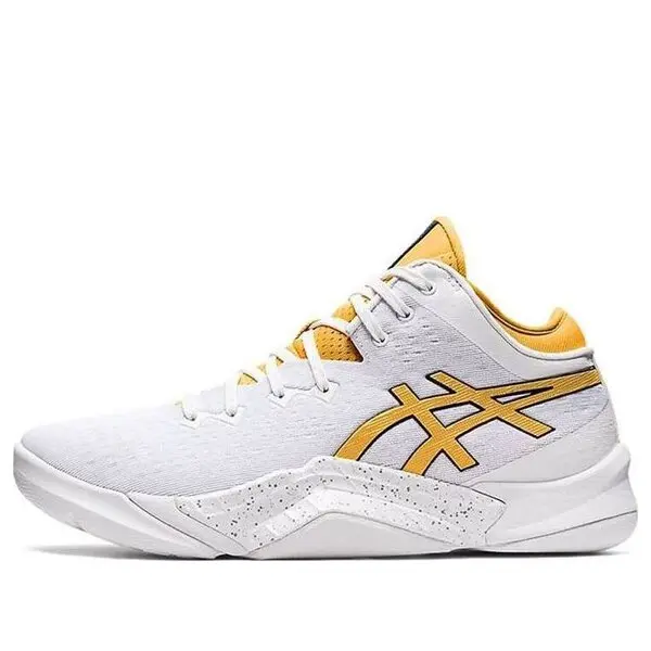 Asics Performance Basketball Sneakers - White/yellow