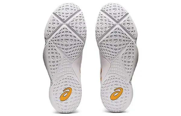 Asics Performance Basketball Sneakers - White/yellow