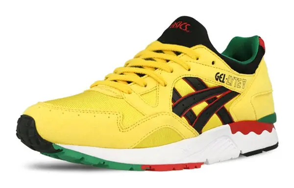 Asics Gel Lyte 5 "carnival" Low Top Sneakers - Black/yellow