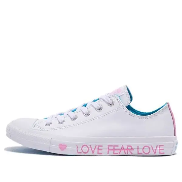 CONVERSE Chuck Taylor All Star Oxford Leather Low Top Sneakers - White