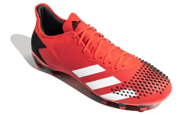 Adidas Predator 20.2 Mg Football Cleats - Black/red