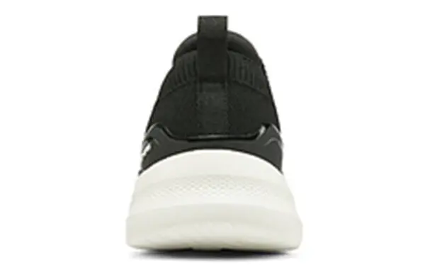 Sketchers Go Walk 6 Warnock Slip-on Athletic Shoes - Black