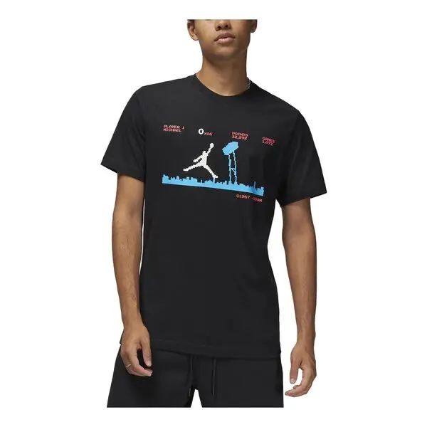 JORDAN Brand Jumpman Pixel T-shirt 'black