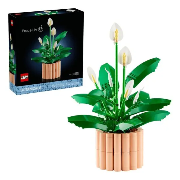 Lego The Botanical Collection 'peace Lily - Multicolor