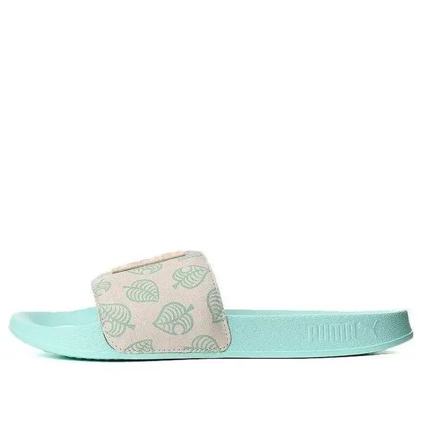 PUMA Animal Crossing X Leadcat Slides - Green