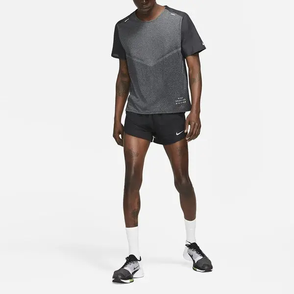 Nike Division Fast-dry Short Sleeve Performance T-shirt - Black