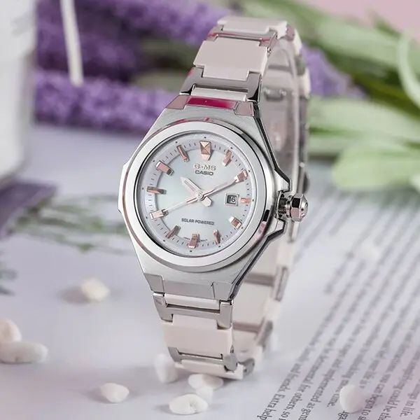 Casio Baby-g Solar-powered Timepiece With Shock And Water Resistance