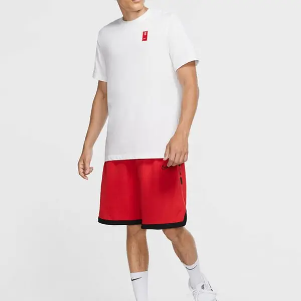 Nike Dri-fit Kyrie Logo Applique Basketball Tee