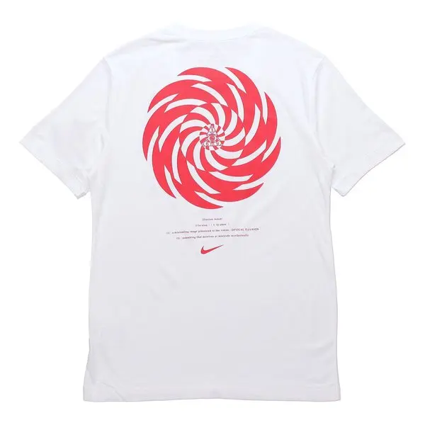 Nike Dri-fit Kyrie Logo Applique Basketball Tee - White