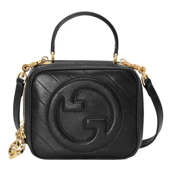 Gucci Blondie Top Handle Bag - Black