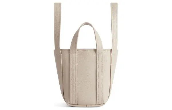 Balenciaga Everyday 2.0 Mini Shoulder Tote Bag - Greige