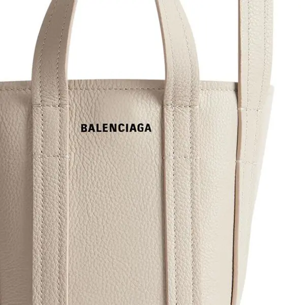 Balenciaga Everyday 2.0 Mini Shoulder Tote Bag - Greige