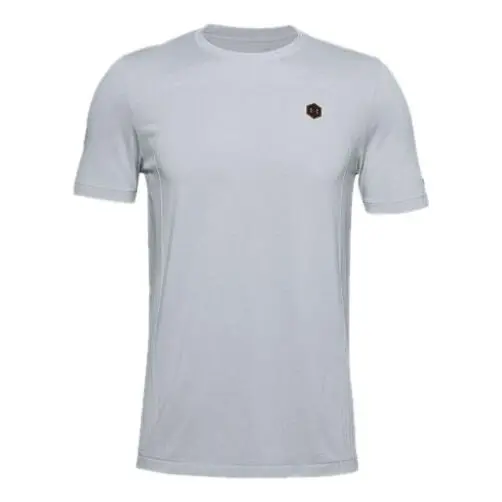 Under Armour Rush Seamless Fitted T-shirt - Grey
