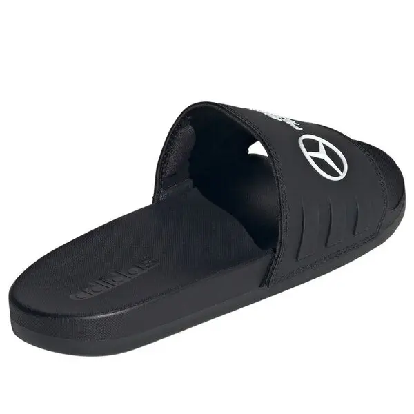 Adidas X Mercedes Amg Adilette Slides - Core Black/cloud White/core Black