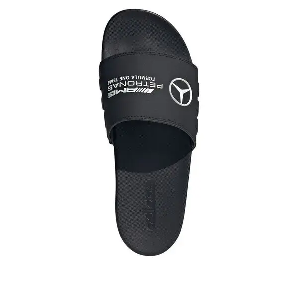 Adidas X Mercedes Amg Adilette Slides - Core Black/cloud White/core Black