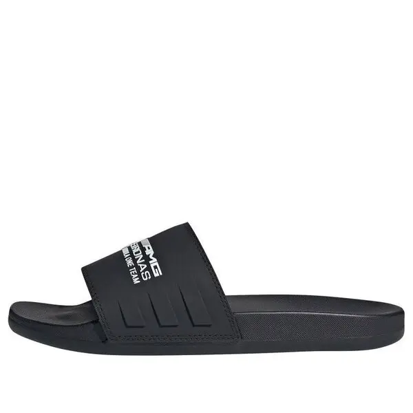 Adidas X Mercedes Amg Adilette Slides - Core Black/cloud White/core Black