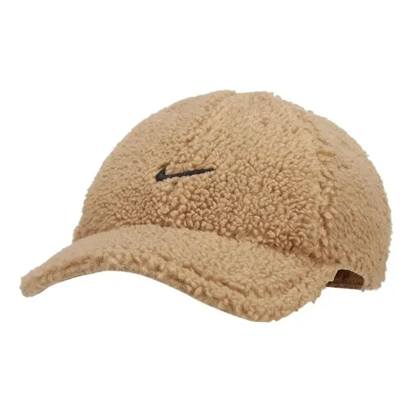 Nike Logo Fleece Cap - Brown