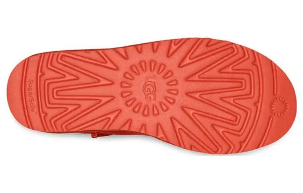 UGG Classic Mini Ii Boot With Side Logo Detailing - Orange