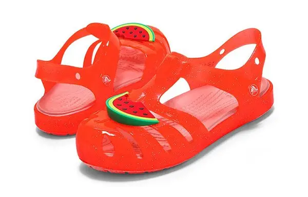CROCS Isabella Charm Velcro Strap Sandals
