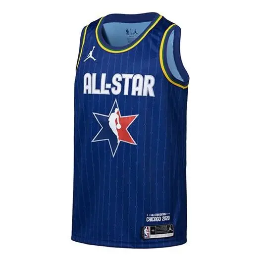 JORDAN Air Nba All-star Edition 2020 Basketball Jersey - Blue